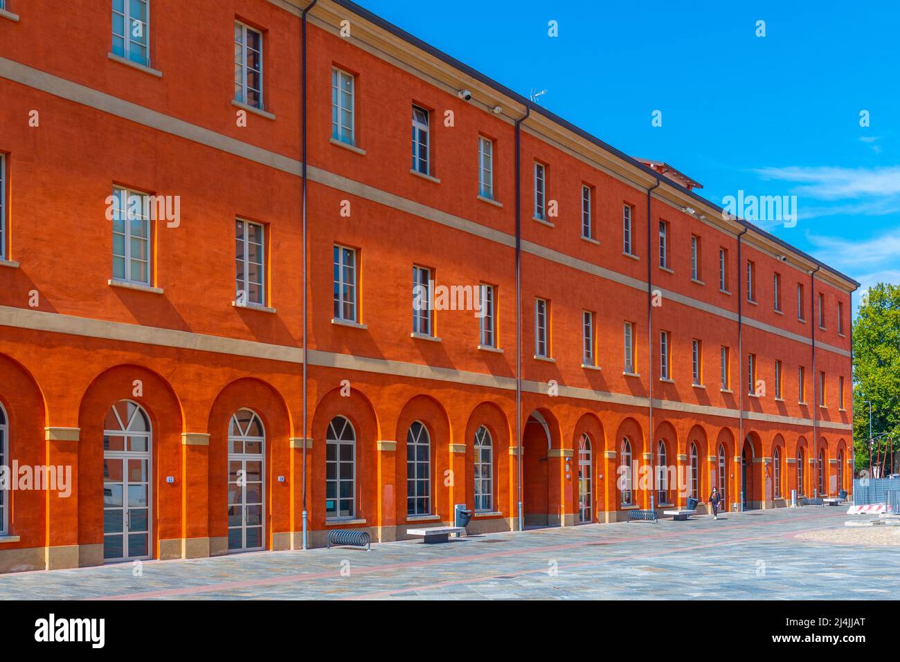 Pollution chimney house italy hi-res stock photography and images - Alamy
