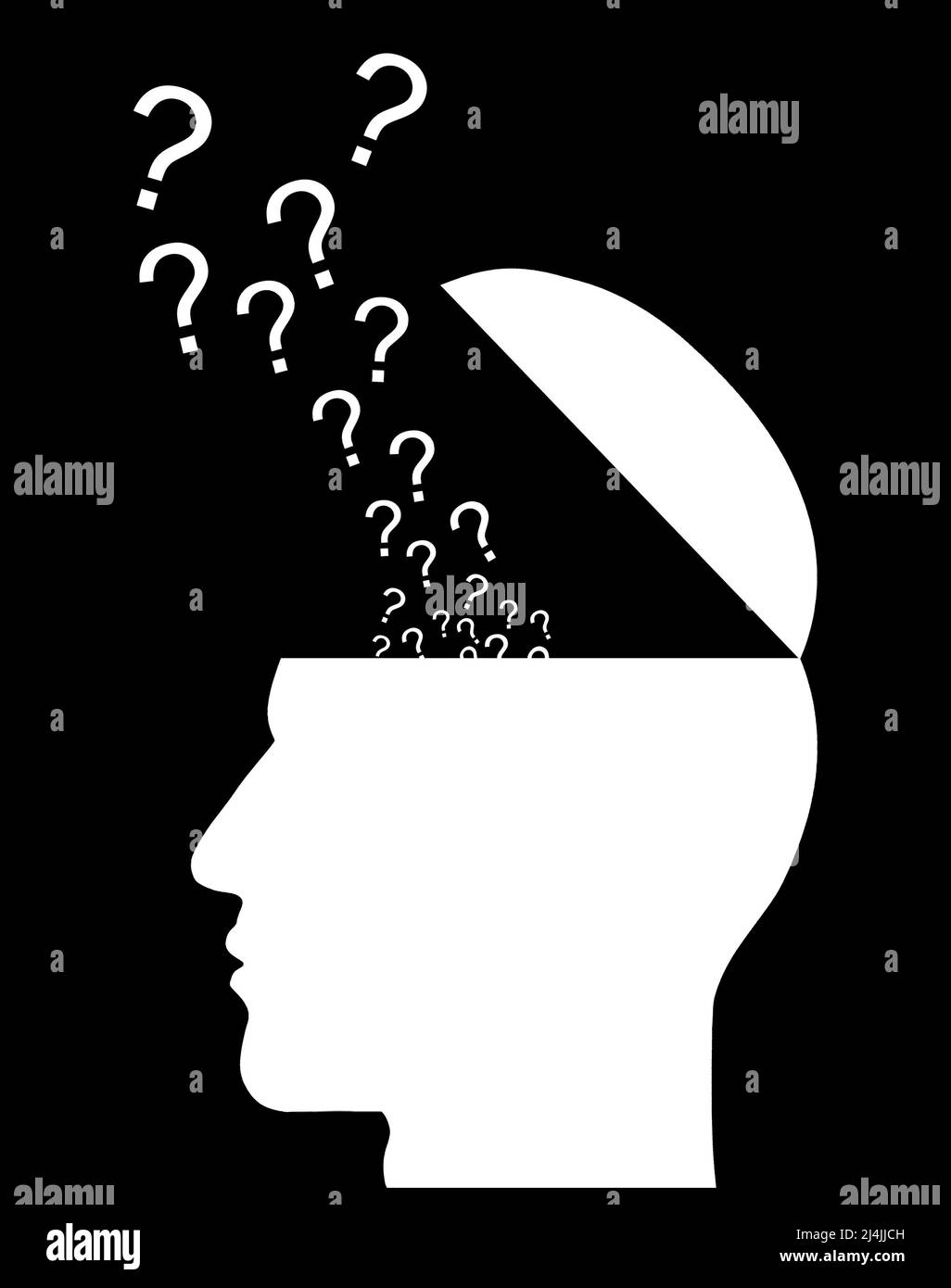 Open Your Mind Gold , Think concept ,head education intelligence ...