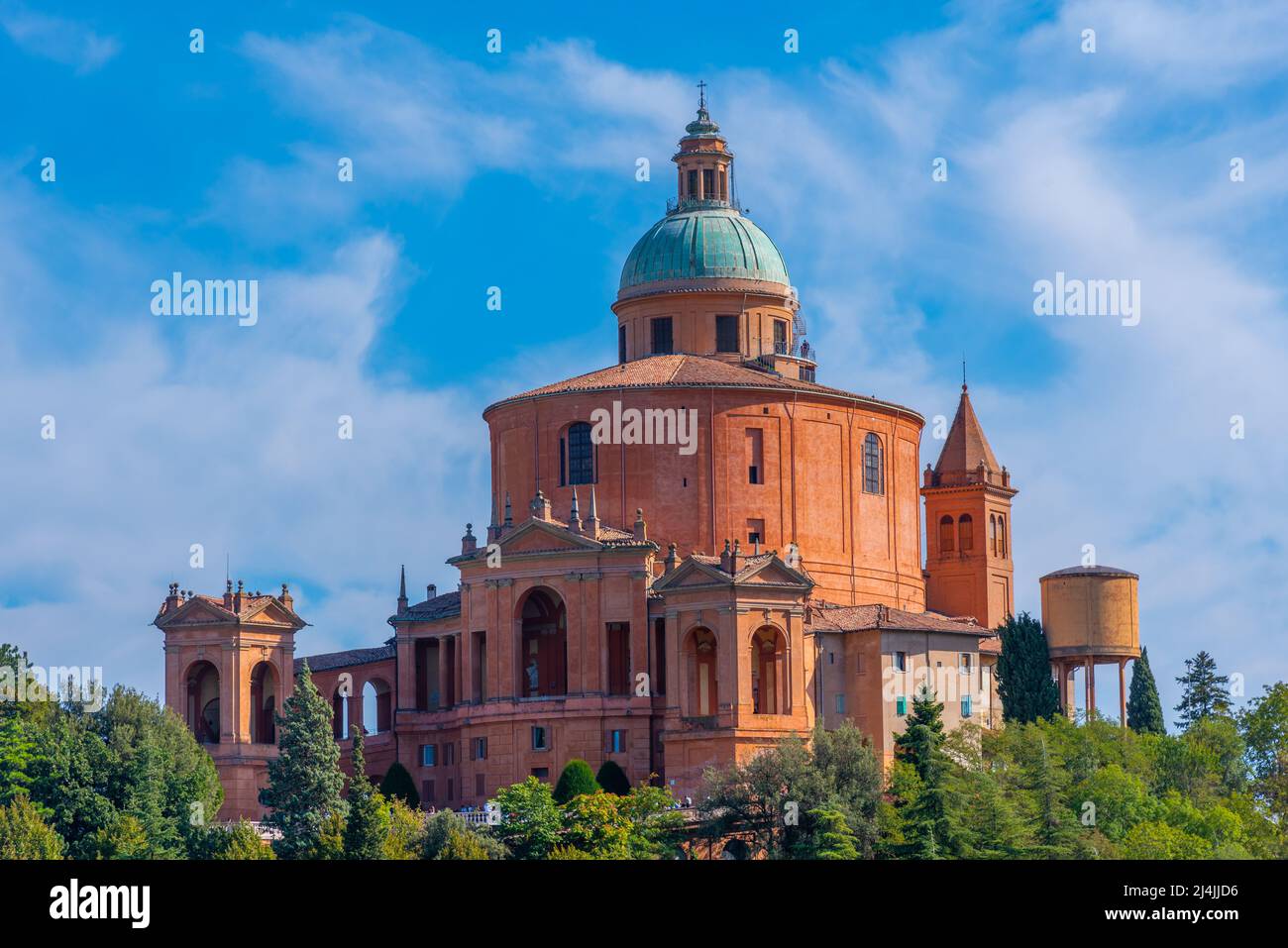 Aerial view of Sanctuary of the Madonna di San Luca in Bologna, Italy Stock Photo - Alamy