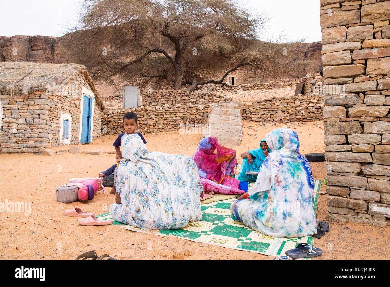 Mauritania, oasis of Tergit, oasis of Terjit Stock Photo - Alamy