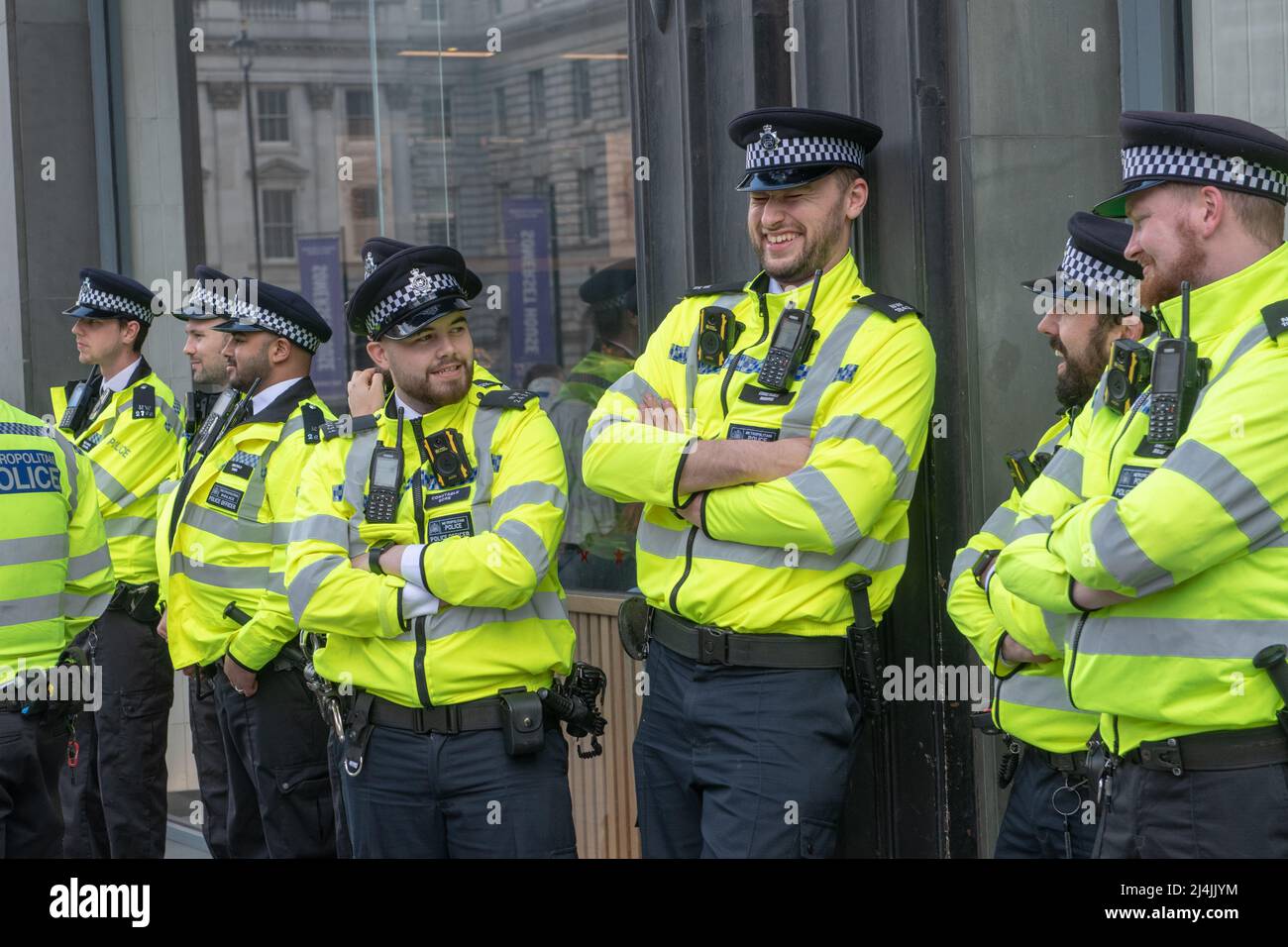 Police laughing hi-res stock photography and images - Alamy