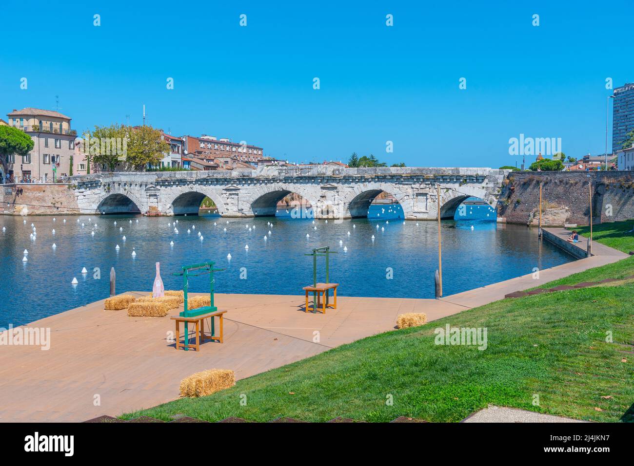 Ponte di tiberio historic hi-res stock photography and images - Alamy