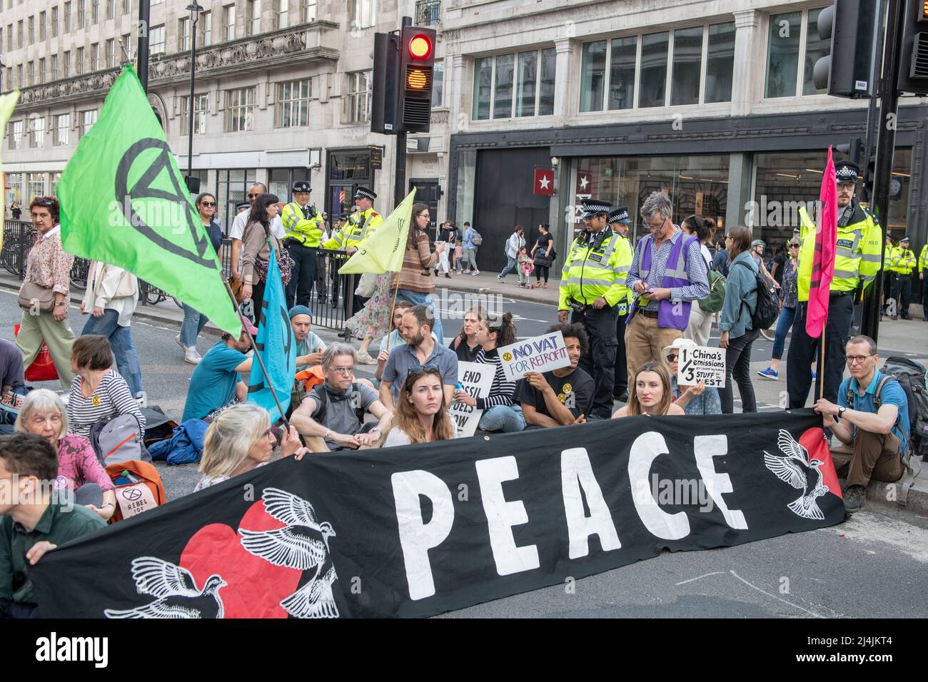 Peace Protest London Stock Photo - Alamy