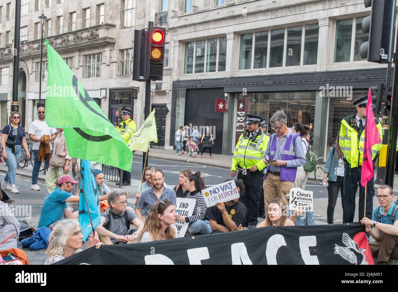 Peace Protest London Stock Photo - Alamy