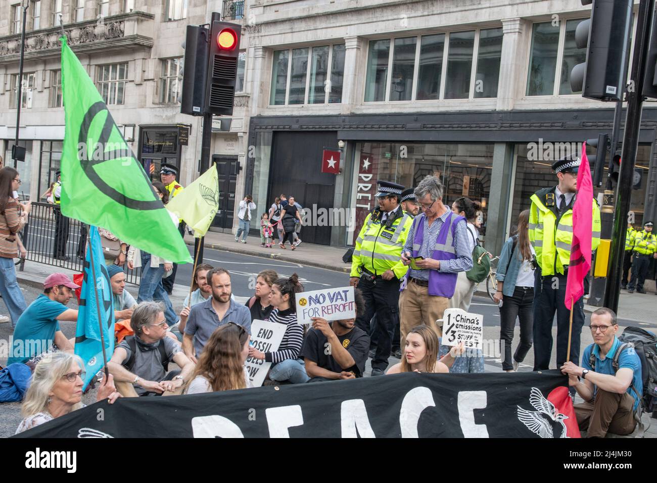 Peace Protest London Stock Photo - Alamy