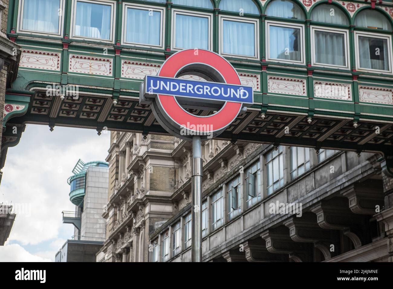 London Underground Sign Stock Photo - Alamy
