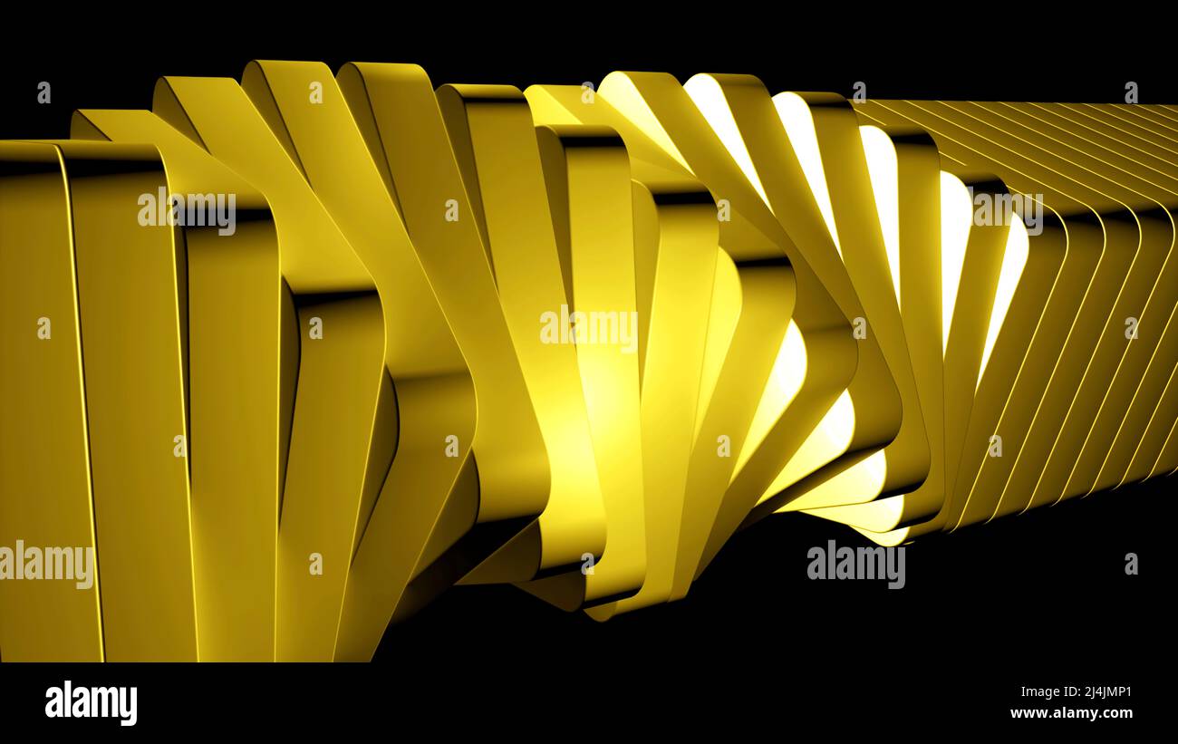 Geometric vortex with 3d effect of dynamically spinning tiles, seamless ...