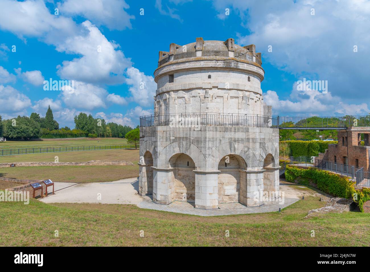 Teodorico Mausoleum in Italian town Ravenna Stock Photo - Alamy
