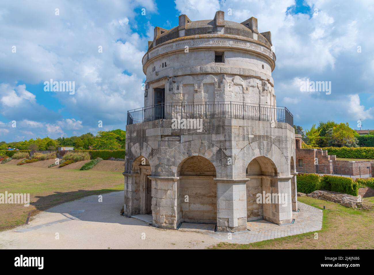 Teodorico Mausoleum in Italian town Ravenna Stock Photo - Alamy