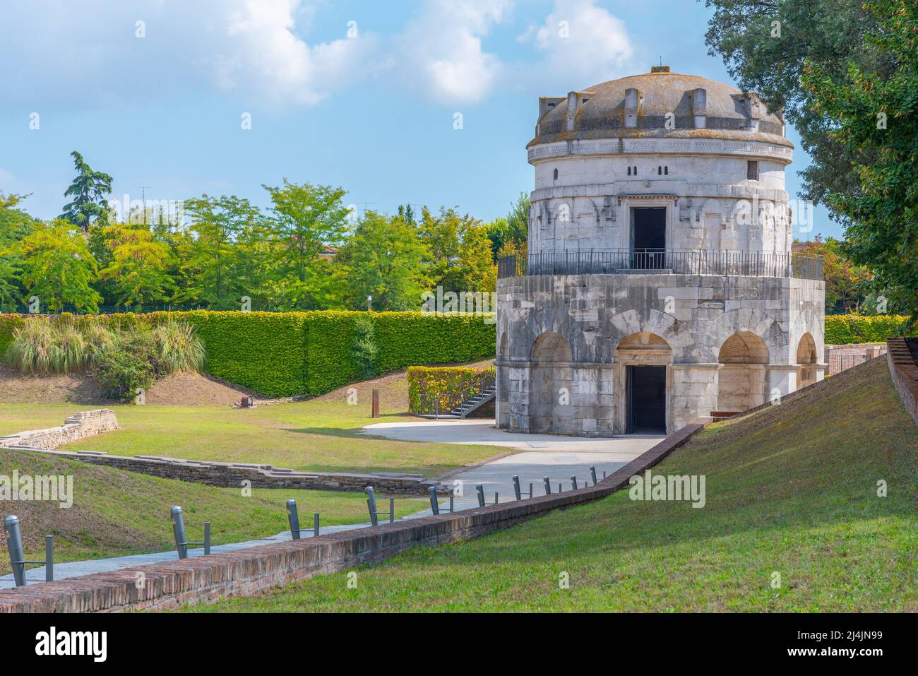 Teodorico Mausoleum in Italian town Ravenna Stock Photo - Alamy