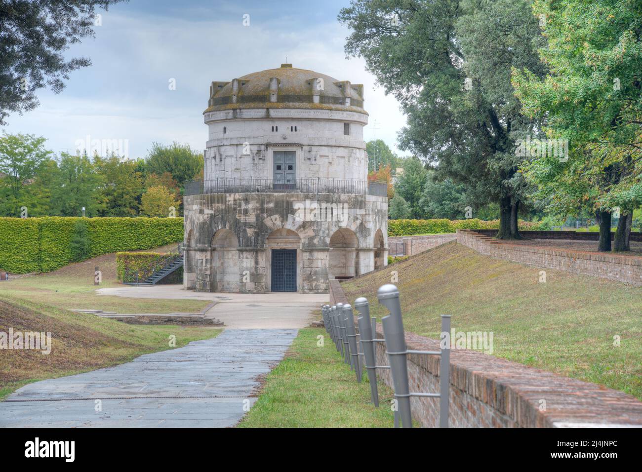 Teodorico Mausoleum in Italian town Ravenna Stock Photo - Alamy