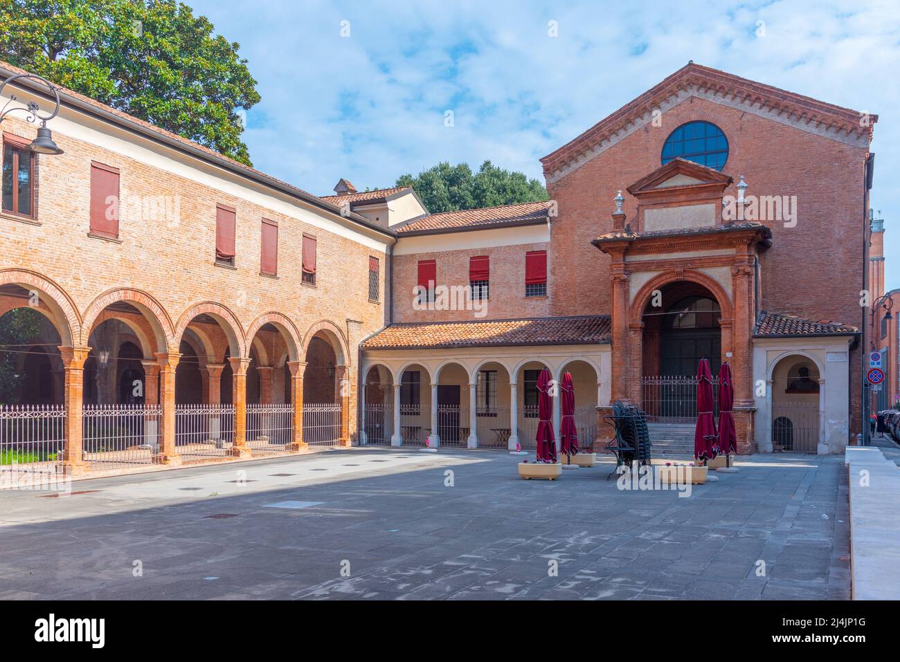 Santa Anna church in Italian town Ferrara Stock Photo - Alamy