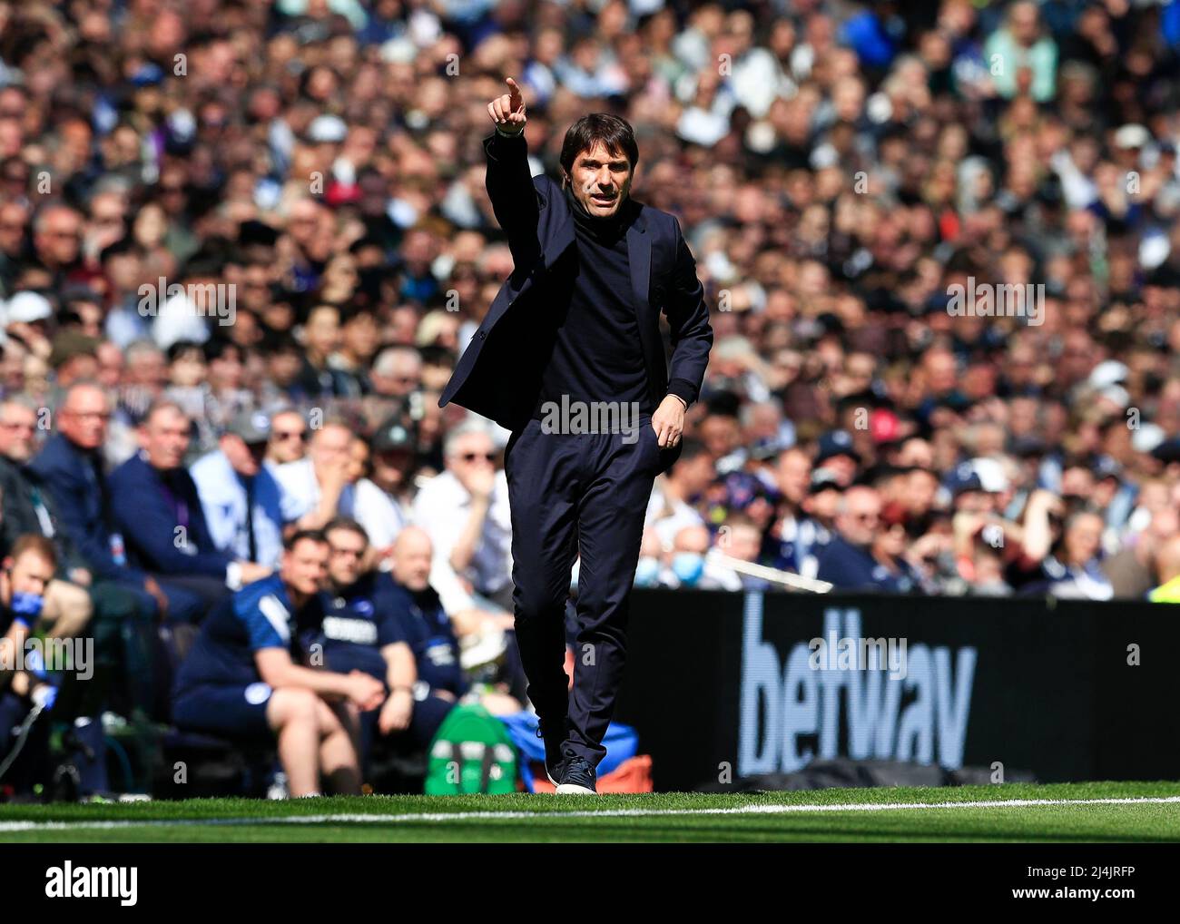 London, UK. 16th April 2022, Tottenham Hotspur Stadium. Tottenham ...