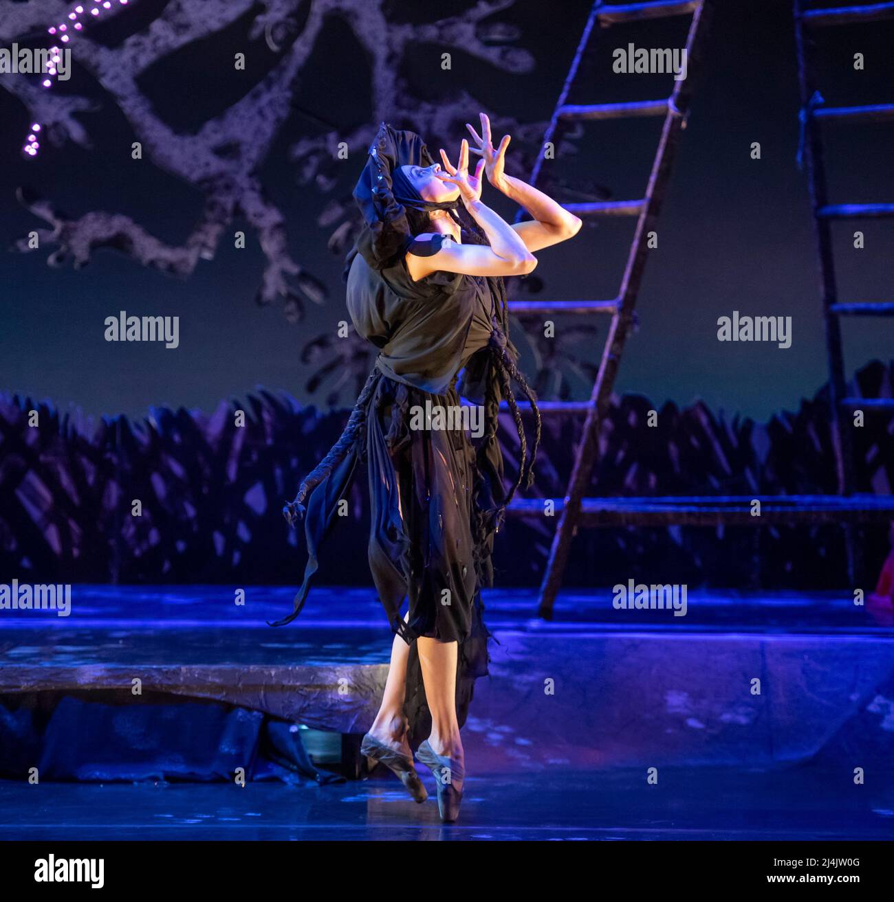 Sadler’s Wells, London, UK. 15 April 2022. balletLORENT The Lost Happy ...