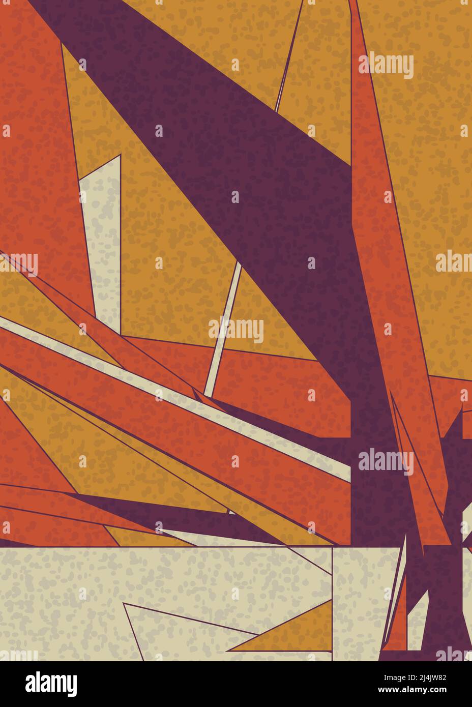 Piet Mondrian Style Computational Generative Art background ...