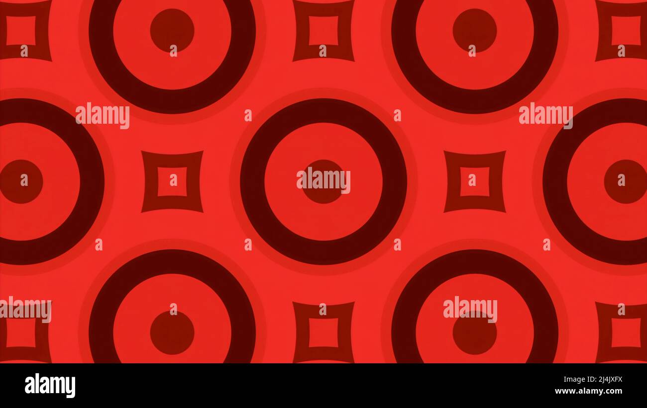 Background with moving pattern of circles and squares. Design. Moving ...