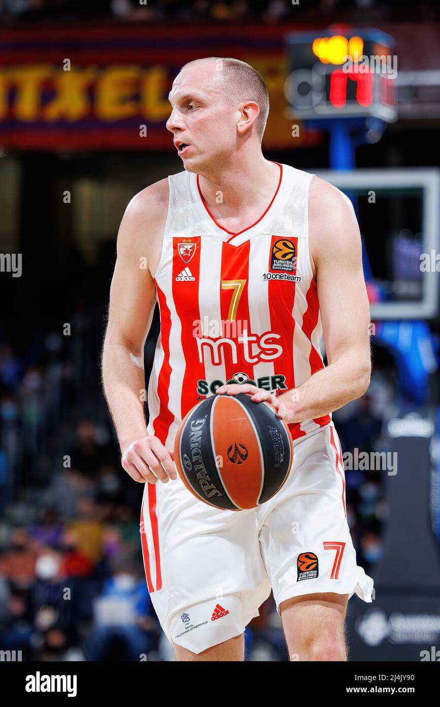 BARCELONA - MAR 18: Dejan Davidovac in action during the Turkish ...
