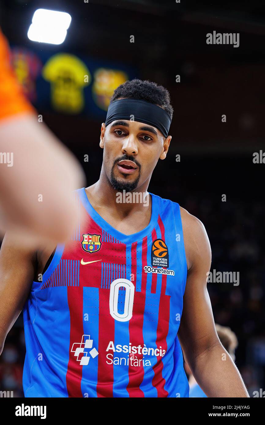 BARCELONA - MAR 18: Brandon Davies in action during the Turkish ...