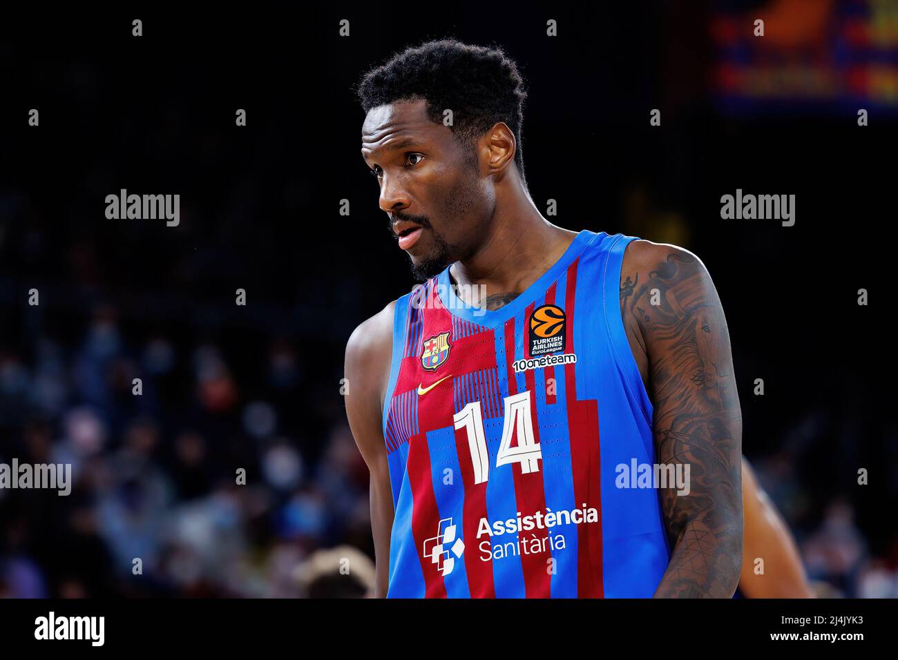 BARCELONA - MAR 18: Nigel Hayes in action during the Turkish Airlines ...