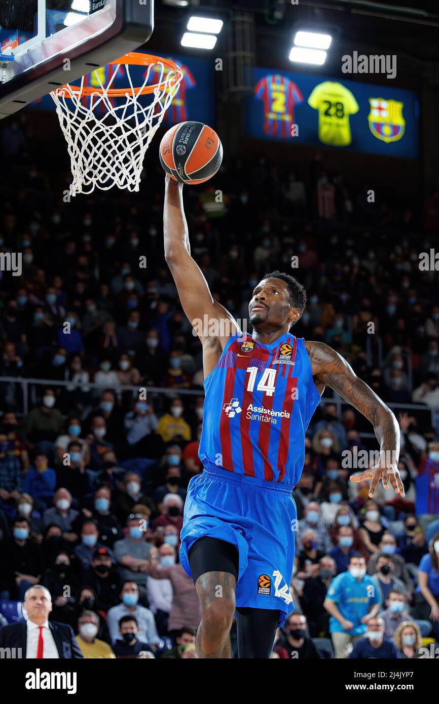 BARCELONA - MAR 18: Nigel Hayes in action during the Turkish Airlines ...