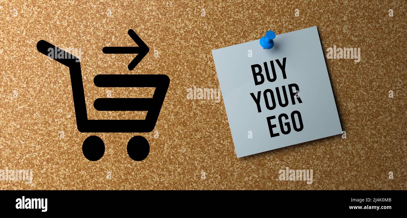 buy your ego Stock Photo - Alamy