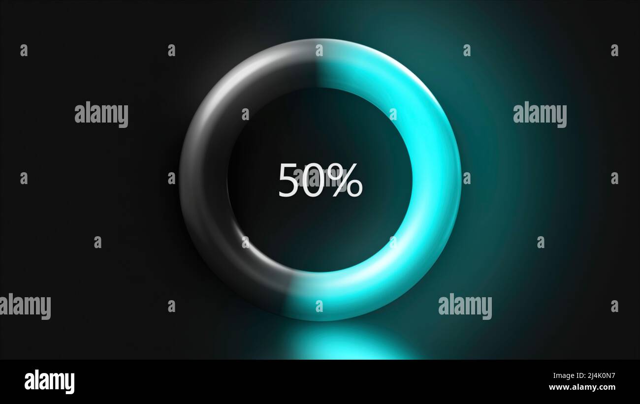 Animation digital graph glowing bars hi-res stock photography and ...