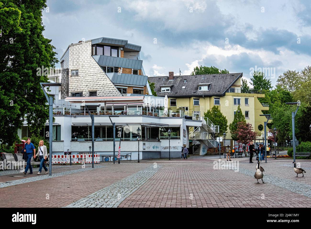 Berlin , Alt-Tegel.Tegeler Seeterrassen,Tegel lake terrace restaurant ...