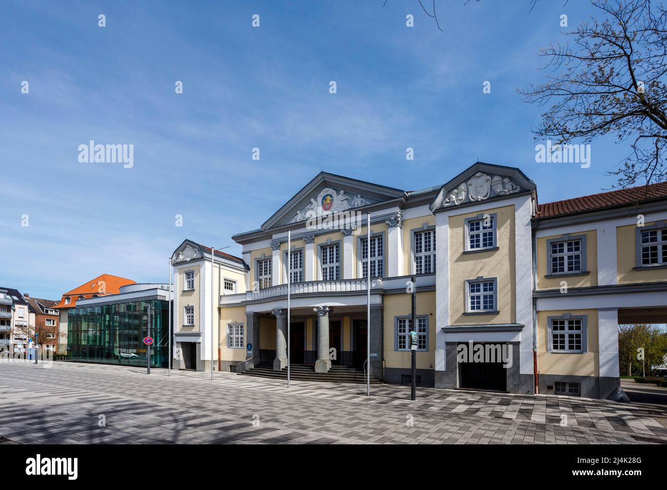 Festival hall of the district town of Viersen, built in 1912 Stock ...