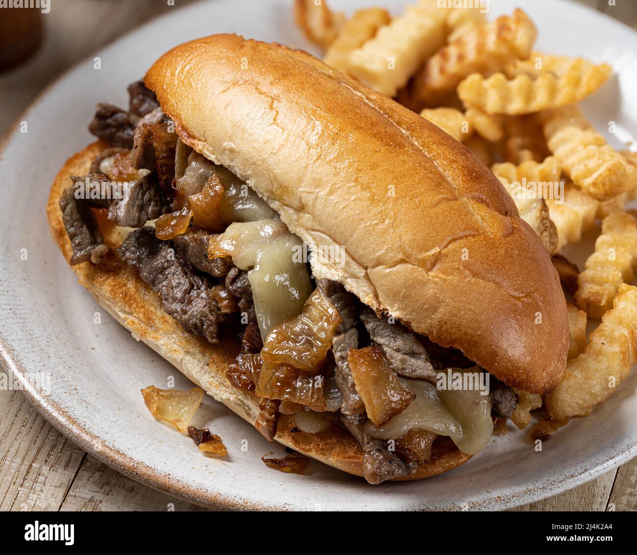 Philly cheese steak hi-res stock photography and images - Alamy