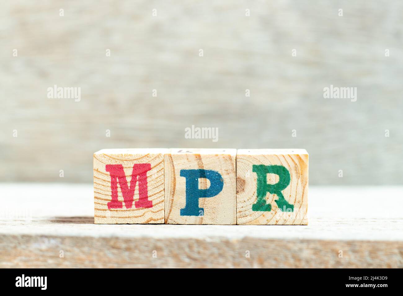 Mpr alphabet hi-res stock photography and images - Alamy