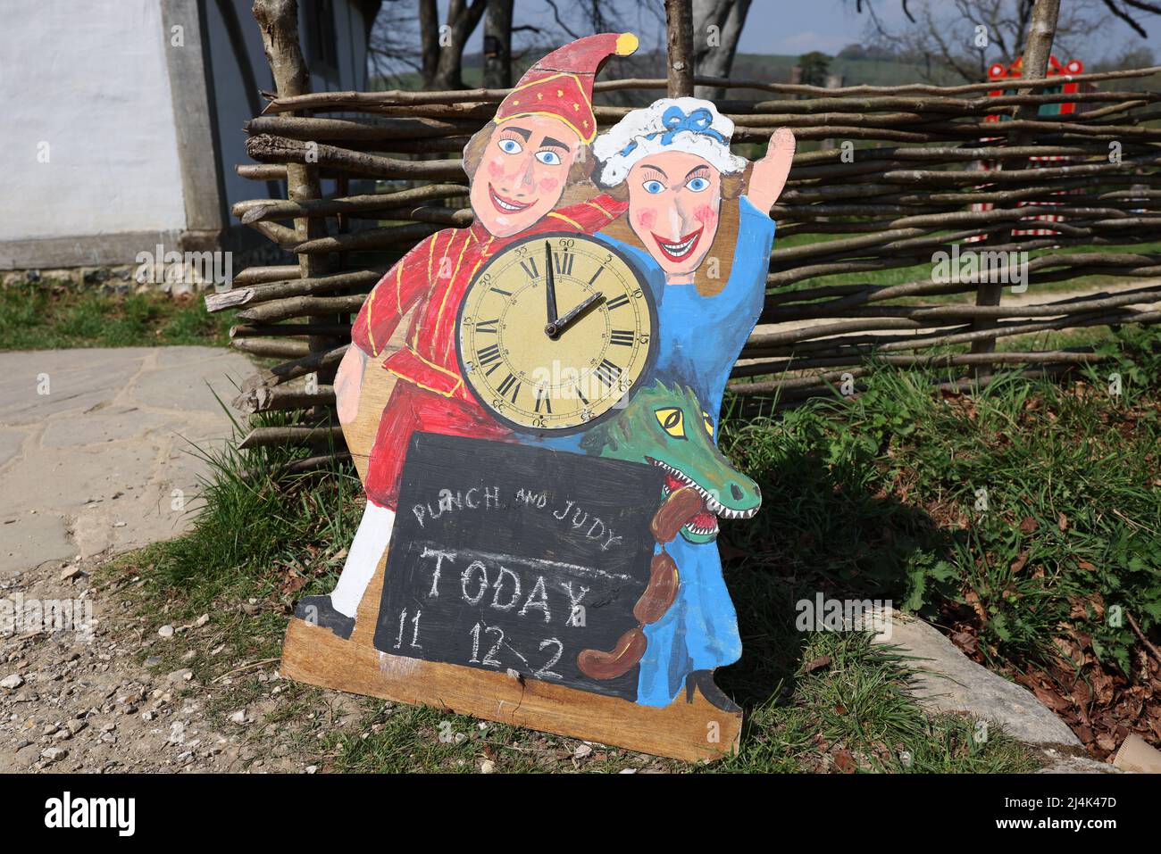 General views of the Weald & Downland Living Museum in Singleton ...