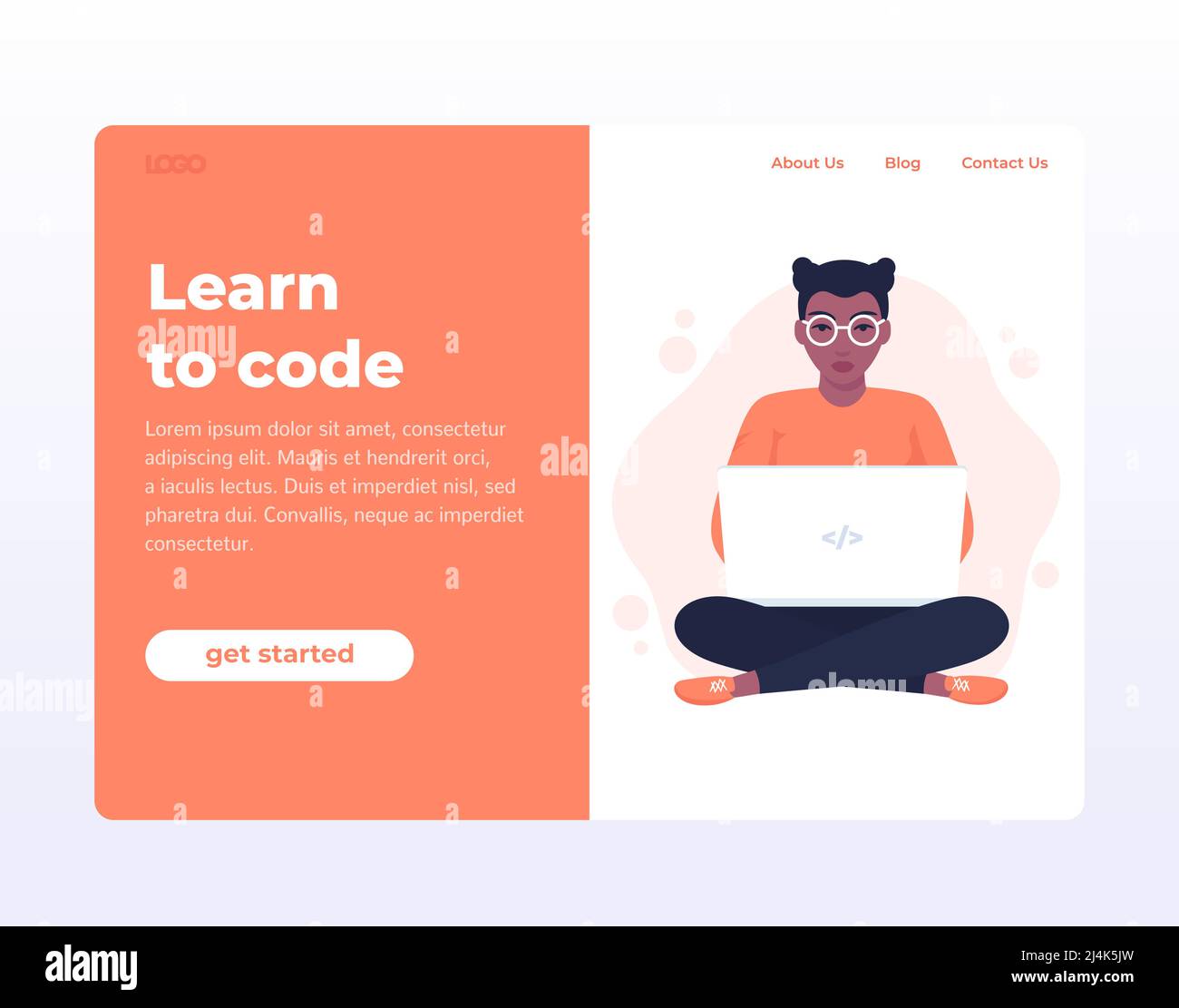 Coding course Stock Vector Images - Alamy