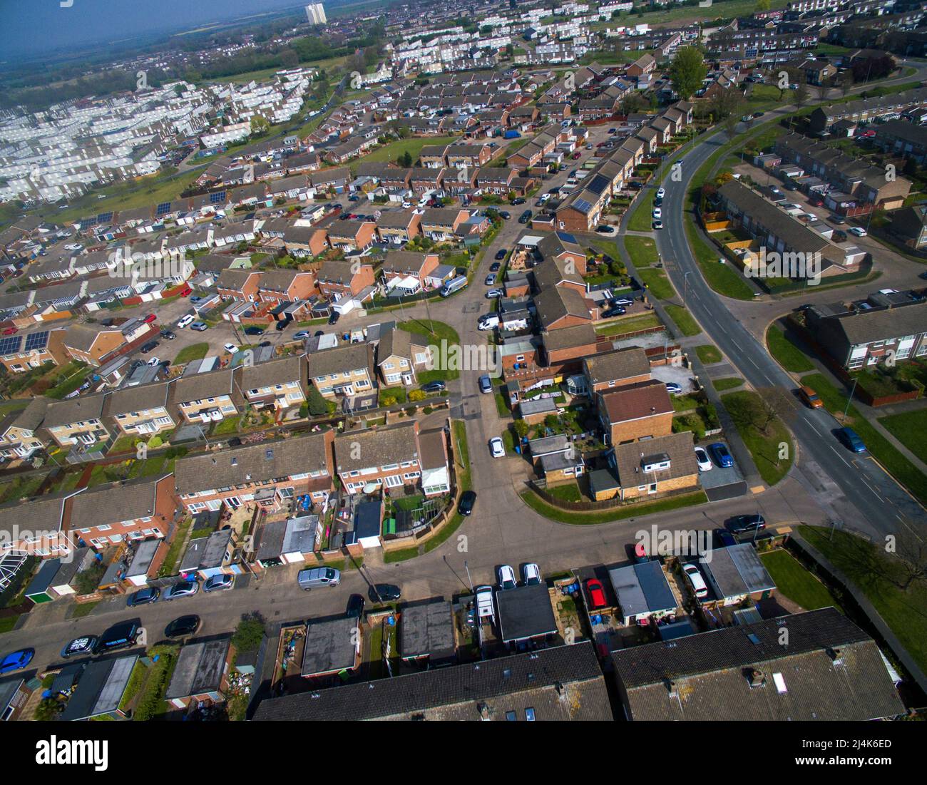 Privet housing estate hi-res stock photography and images - Alamy