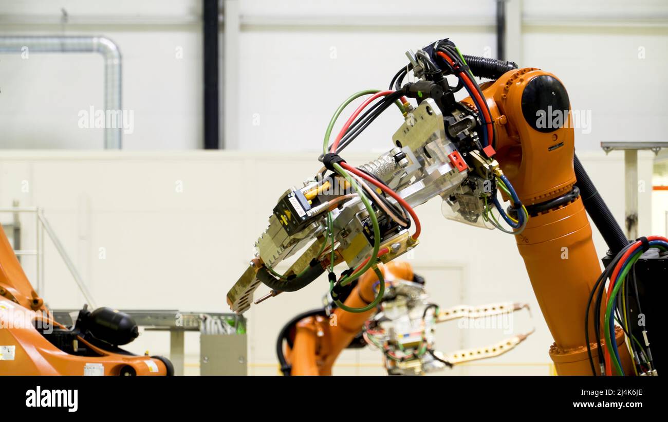 France-Paris. 20.01.2022. Scene.Development of robots and their ...