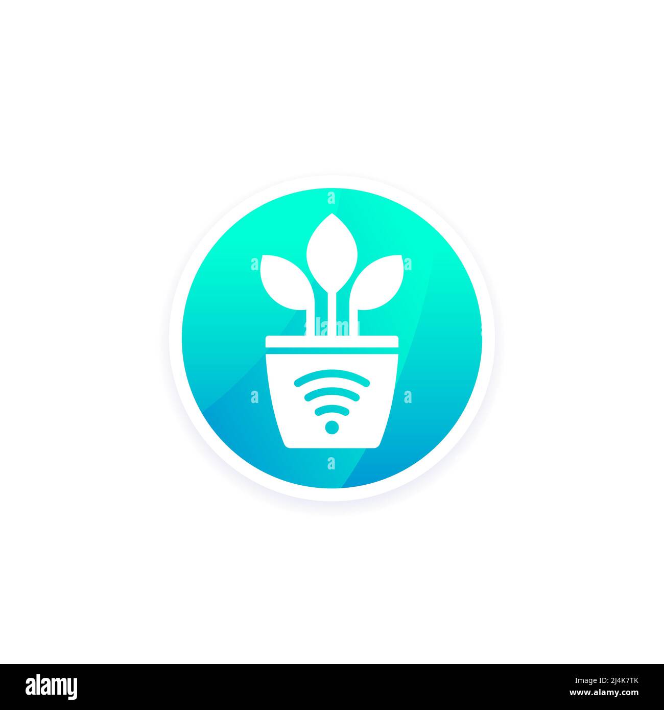 Phone planter Stock Vector Images - Alamy