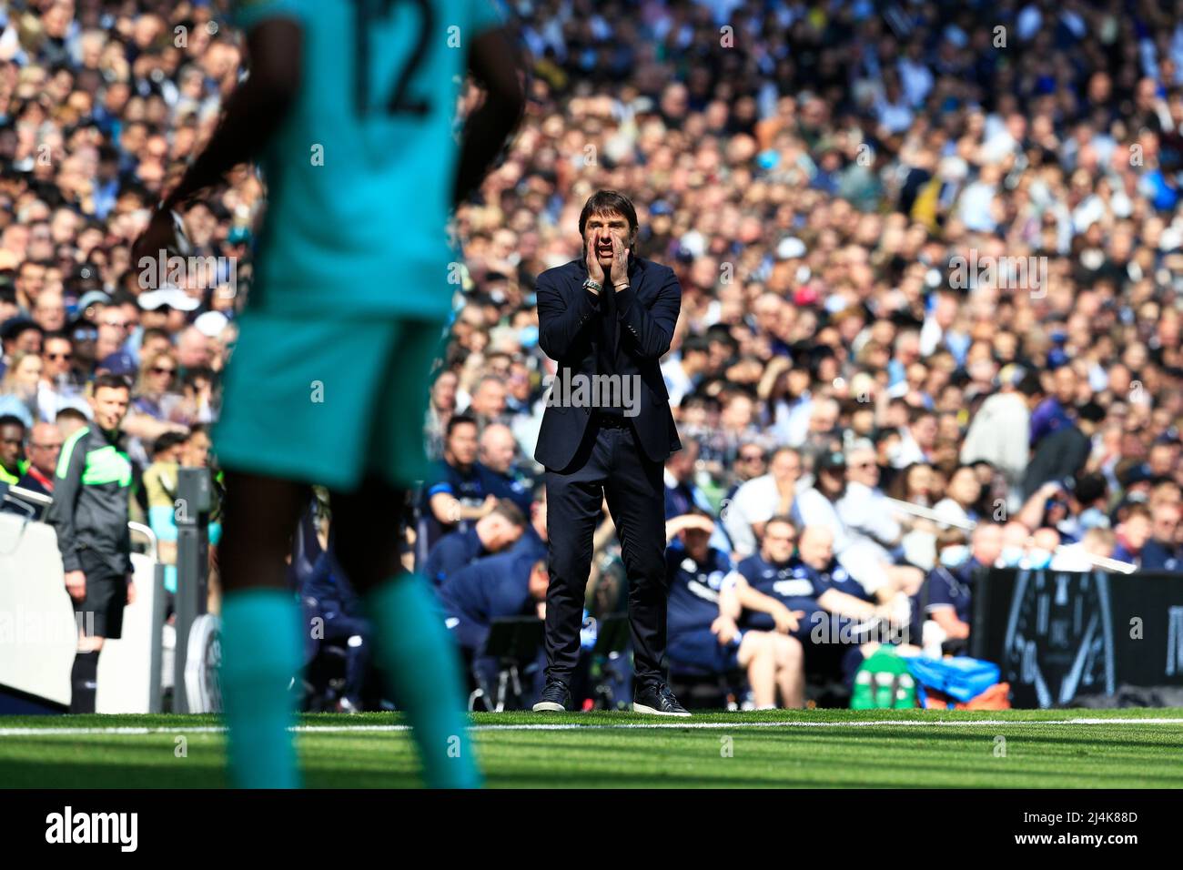 London, UK. 16th April 2022, Tottenham Hotspur Stadium. Tottenham ...