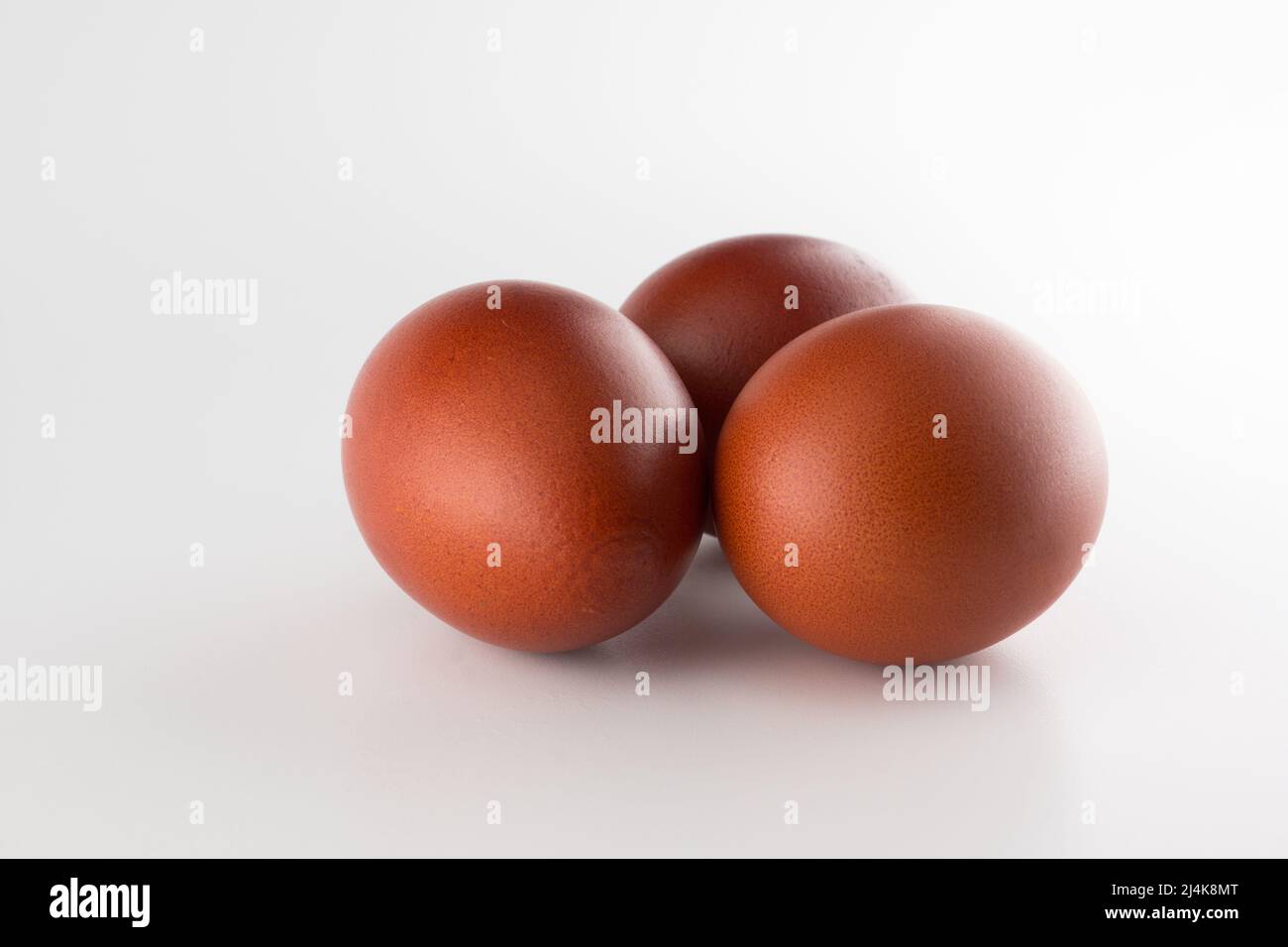 red colored chicken eggs as a symbol of Easter Stock Photo - Alamy