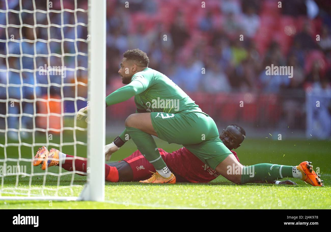 Manchester City goalkeeper Zack Steffen looks on as an error leads to ...