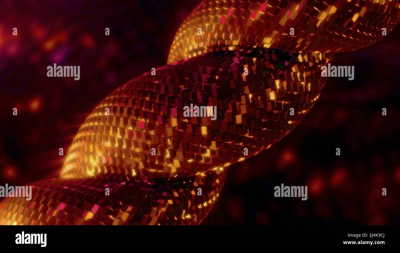 Particle elements magical rotation animation hi-res stock photography ...