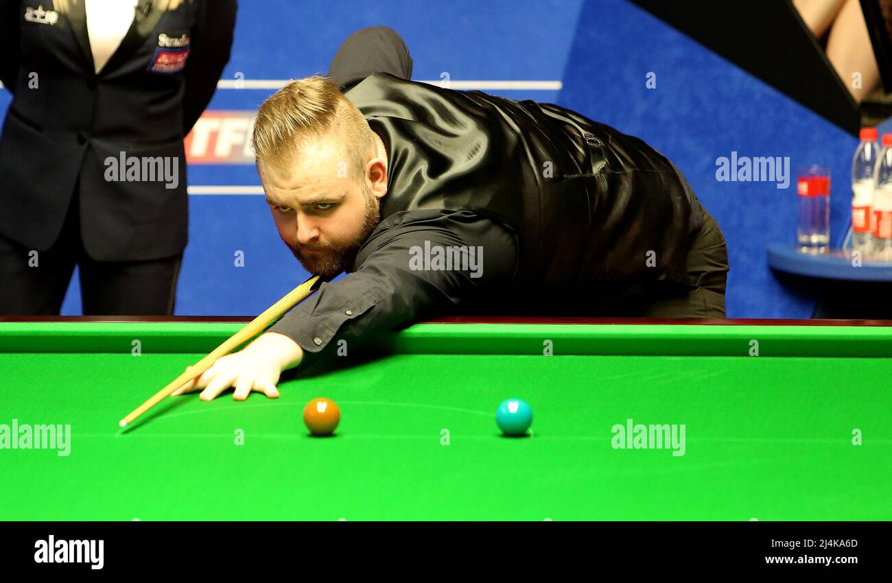 16th April 2022, Crucible Theatre, Sheffield Yorkshire, England ...