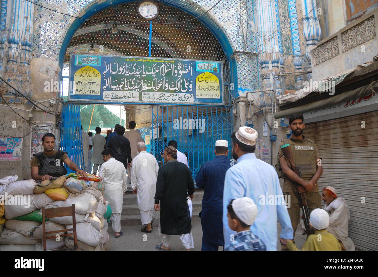 Muslim devotees are offering Friday (JUMMA) prayers during the holy ...