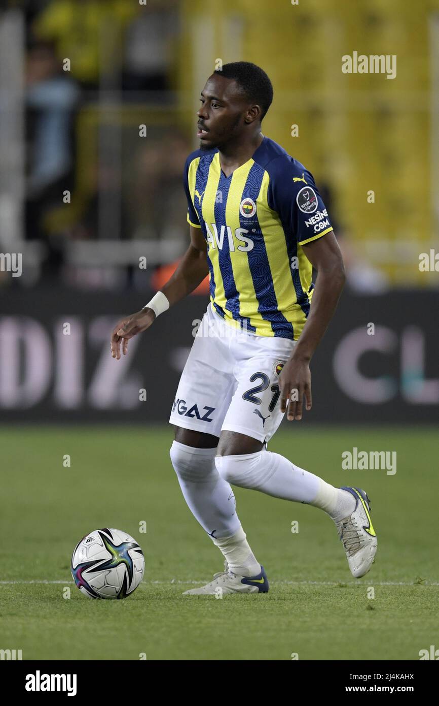 ISTANBUL - Bright Osayi Samuel of Fenerbahce SK during the Turkish ...