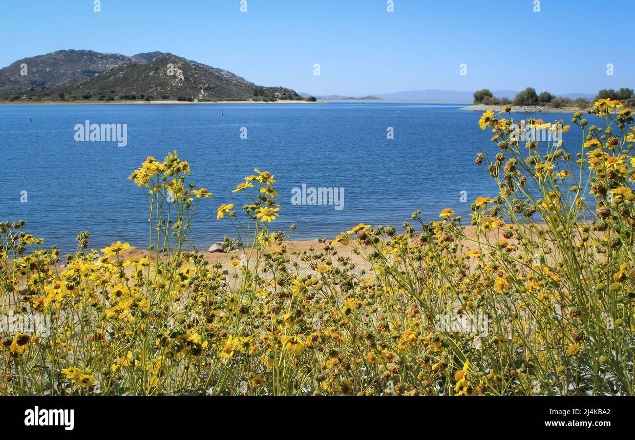 Lake Perris State Recreation Area in Spring, Riverside, California ...