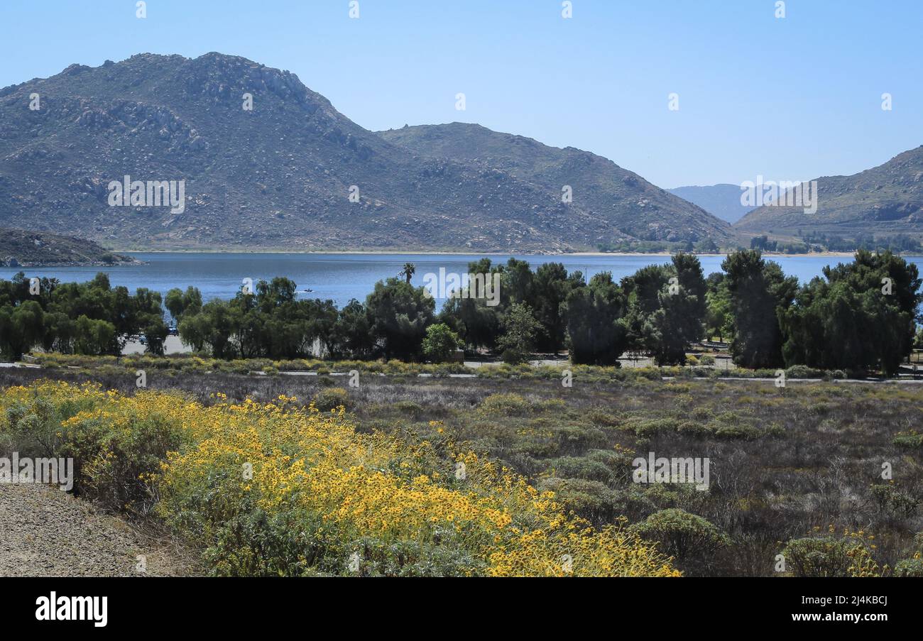 Lake Perris State Recreation Area in Spring, Riverside, California ...