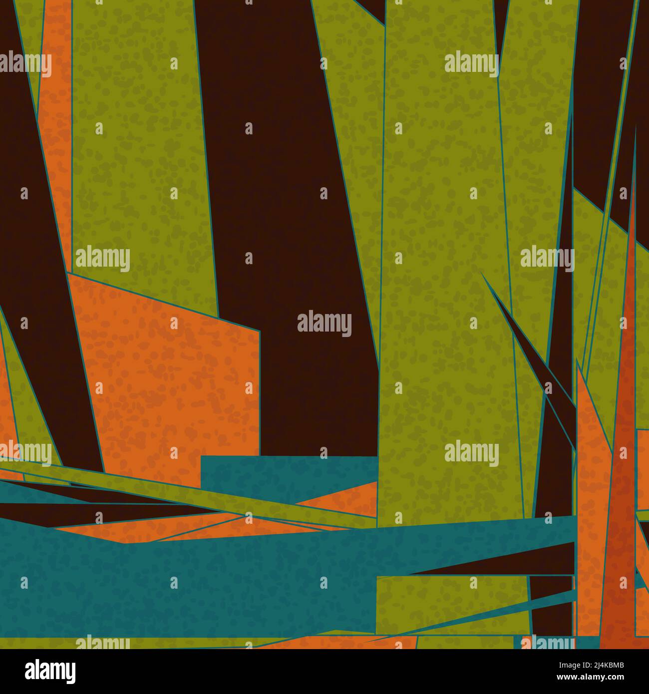 Piet Mondrian Style Computational Generative Art background ...