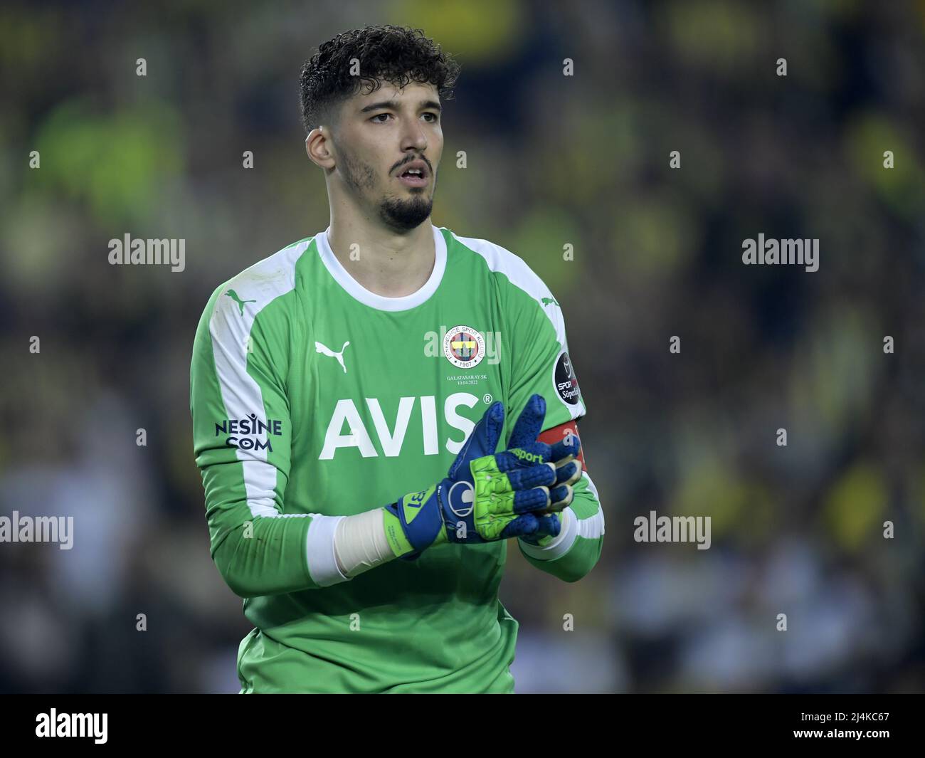ISTANBUL - Fenerbahce SK goalkeeper Altay Bayindir during the Turkish ...