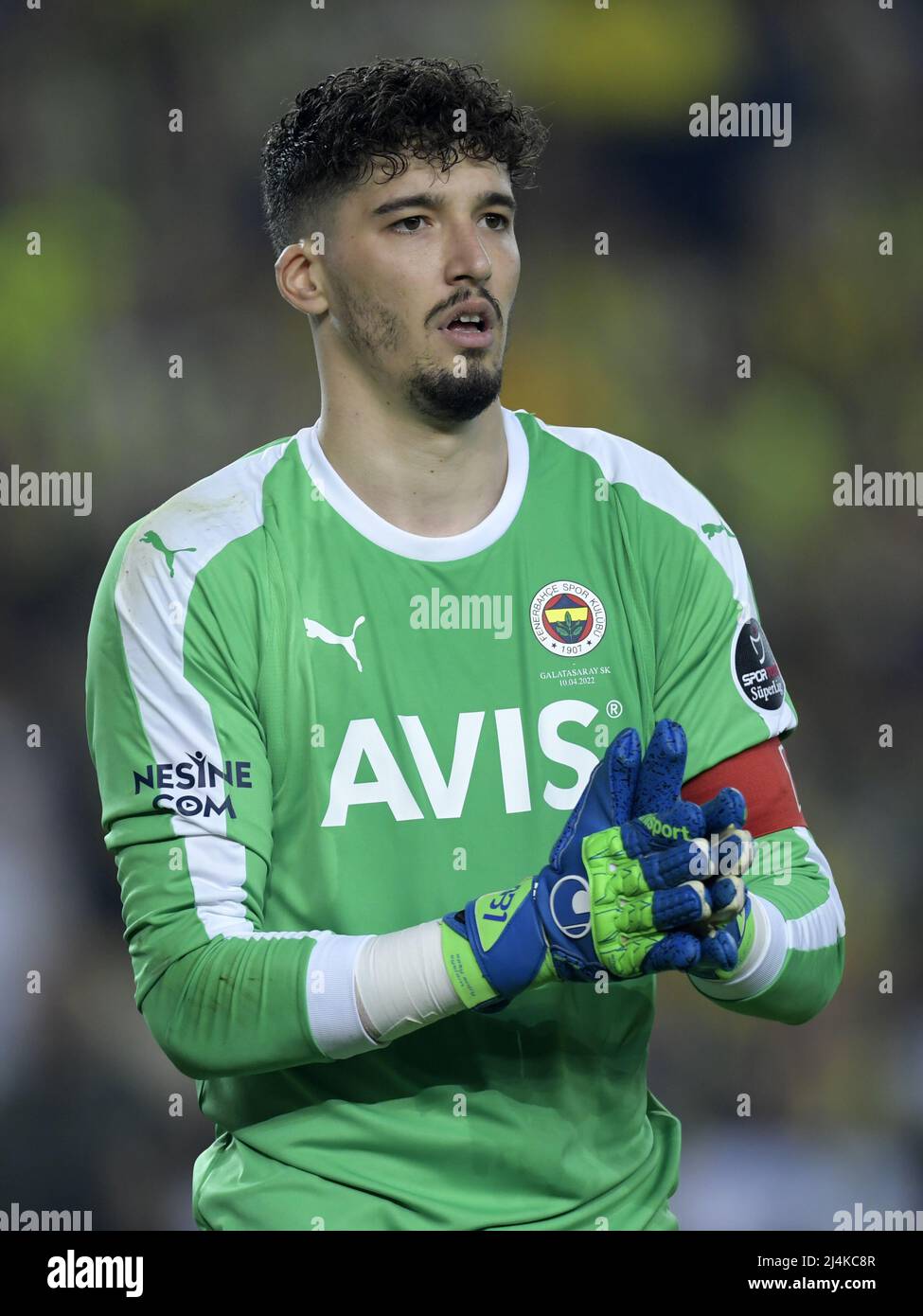 ISTANBUL - Fenerbahce SK goalkeeper Altay Bayindir during the Turkish ...