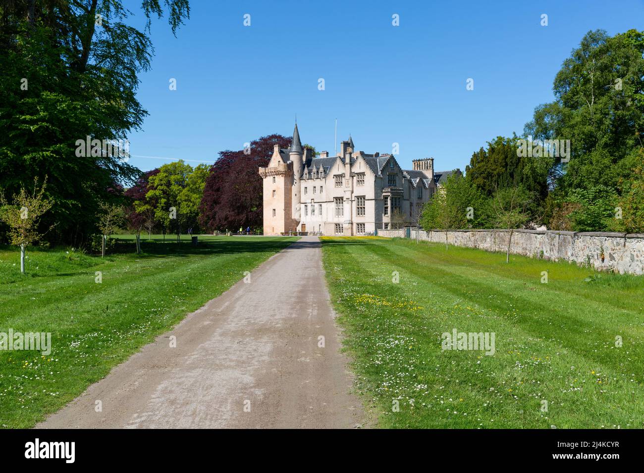 Brodie Castle, Scotland Stock Photo - Alamy