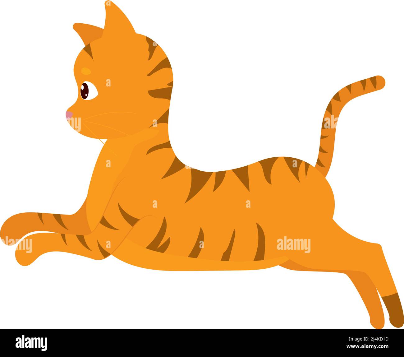 Tabby cat resting Stock Vector Images - Alamy