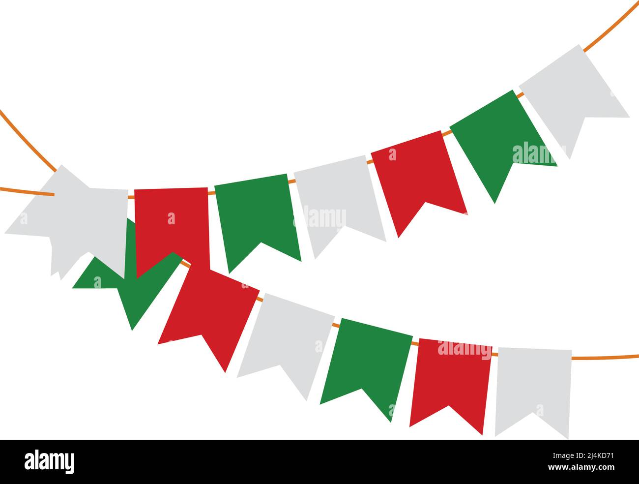 decorative pennants design Stock Vector Image & Art - Alamy